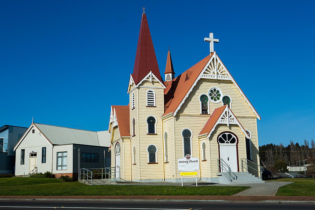 Uniting Church & Hall - Penguin Heritage Trail